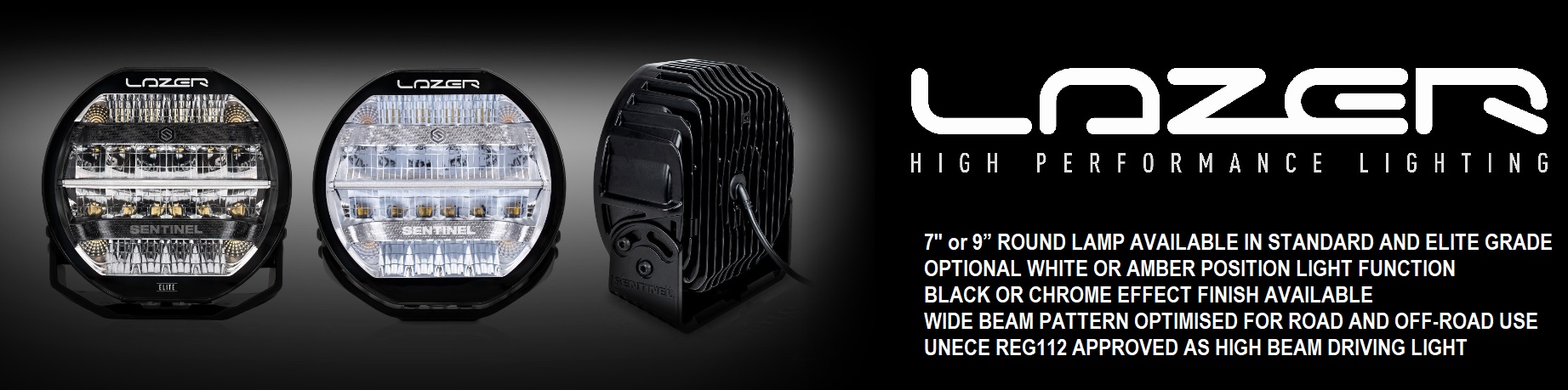 Led verstraler Lazer Sentinel