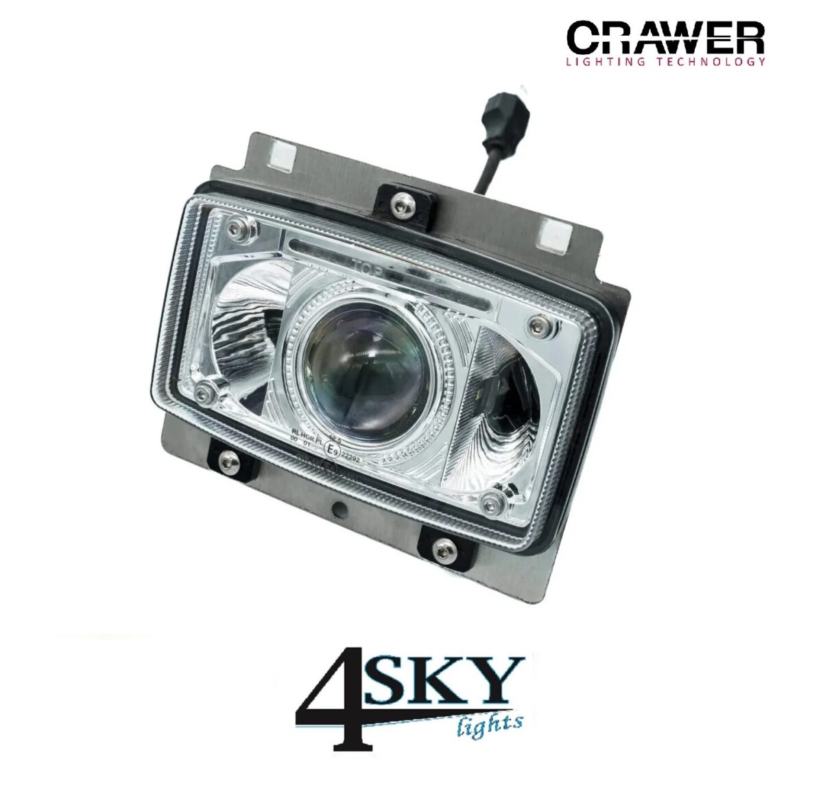 CRAWER led koplamp unit SET 4.500 lumen Deutz-Fahr