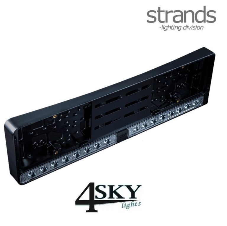 Nuuk e-line duo license plate led bar | 7.800 lumen